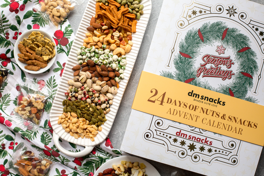 Best Gift Idea 2025: Limited Edition 24 Days of Gourmet Nuts & Snacks ...