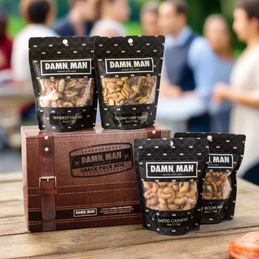 Build Your Own 4-Pack Nut Gift Box – Gourmet Mixed Nuts - Damn Man – DM ...
