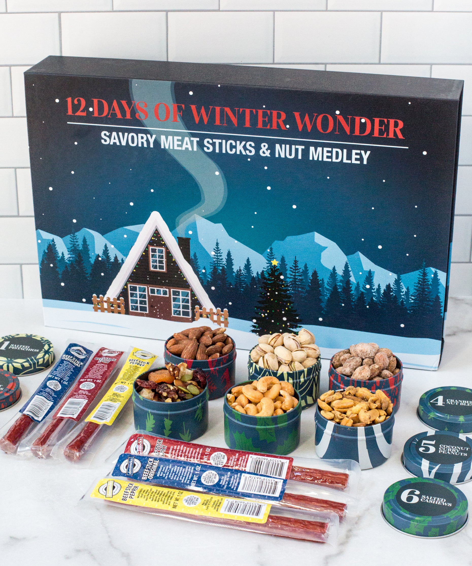 Snack Gift Boxes for Men | Gourmet Nuts & Meats – DM Snacks