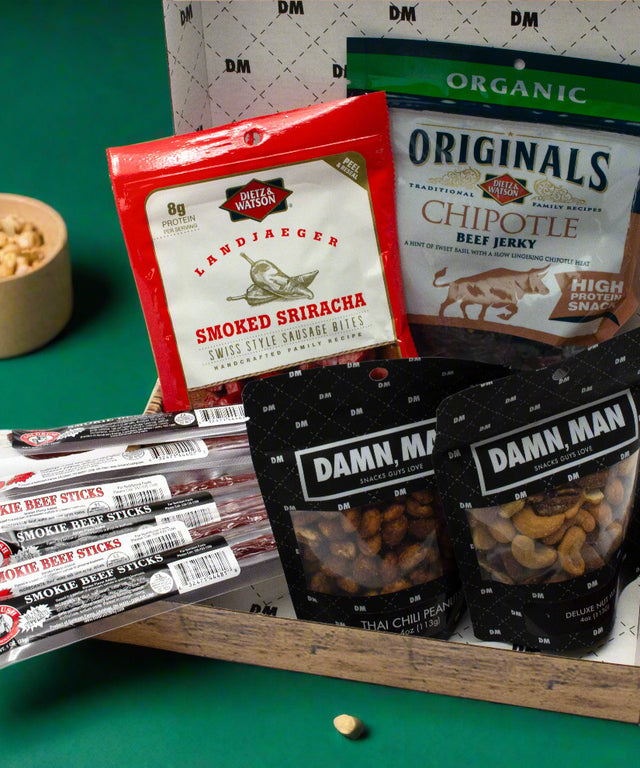 Damn, Man Snacks | Men's Gourmet Snack Gift Boxes – DM Snacks
