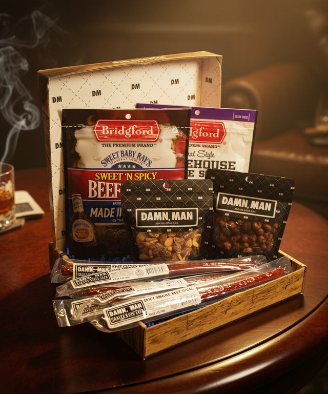 Damn, Man Snacks | Men's Gourmet Snack Gift Boxes – DM Snacks