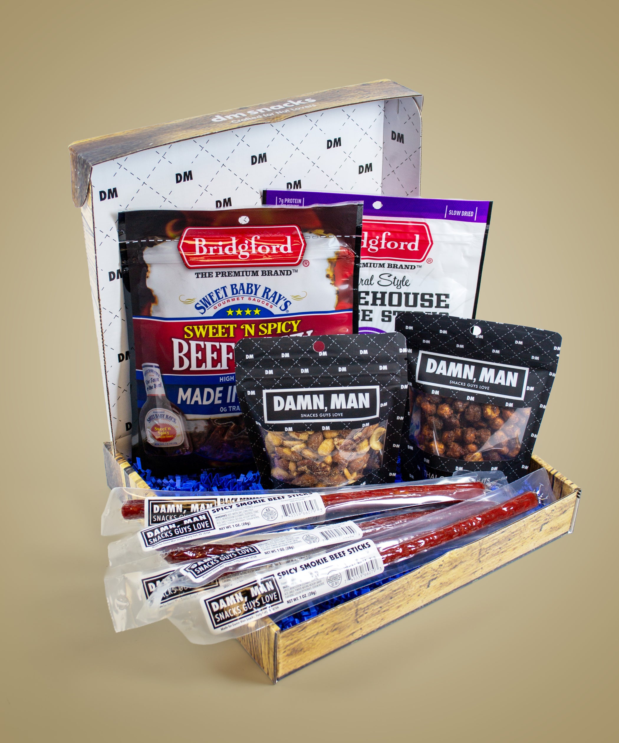 Damn, Man Snacks | Men's Gourmet Snack Gift Boxes – DM Snacks