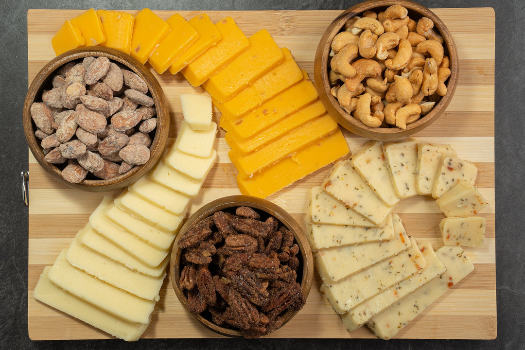 Signature Nuts & Cheese Box – Gourmet Snack Gift for Men – DM Snacks