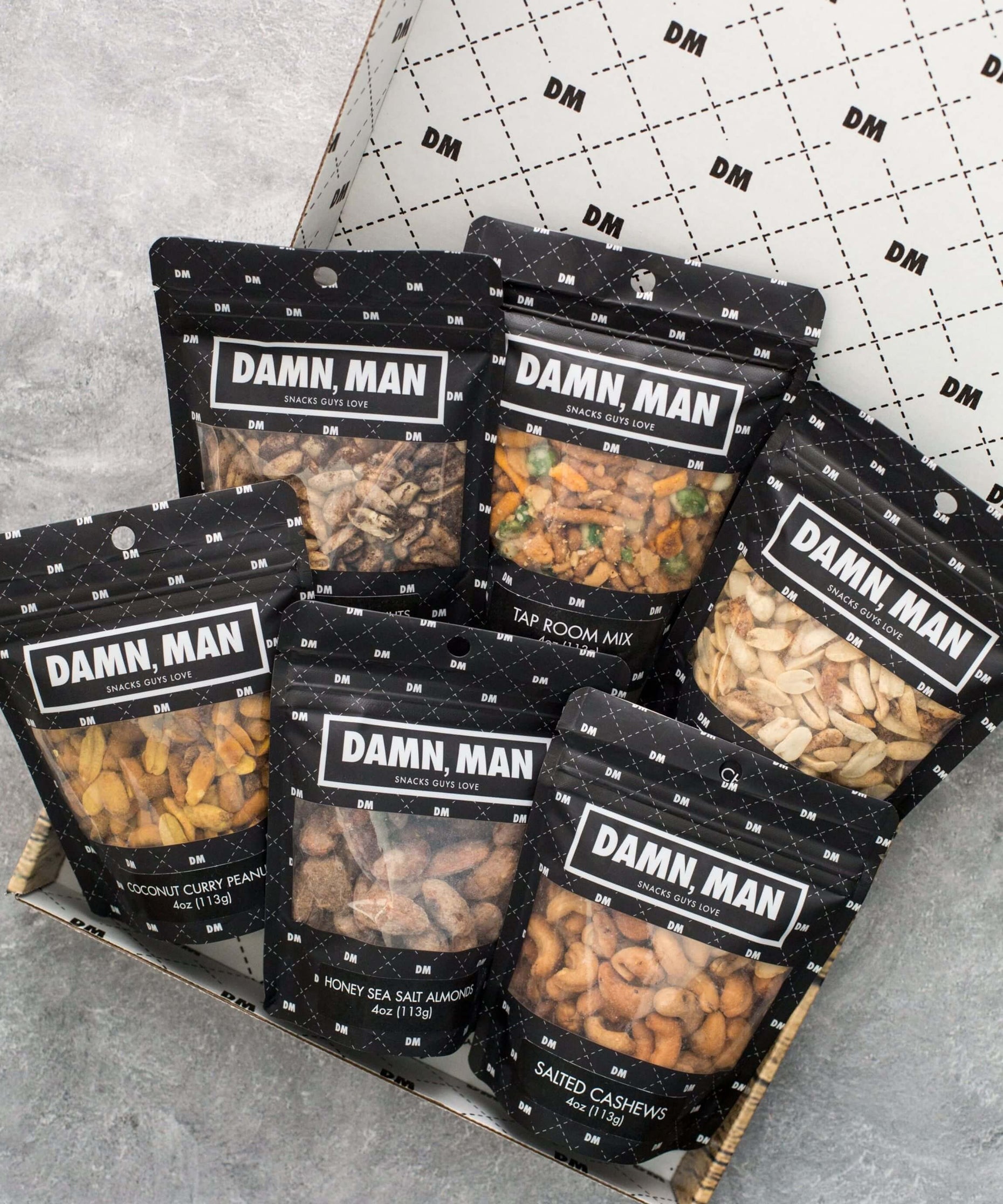 Damn, Man Snacks | Men's Gourmet Snack Gift Boxes – DM Snacks